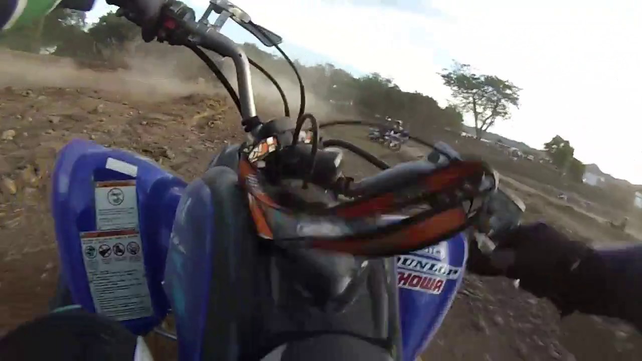 Yamaha Raptor 700cc cuatrimoto velocidad tope 2017 recorrido pista de ...