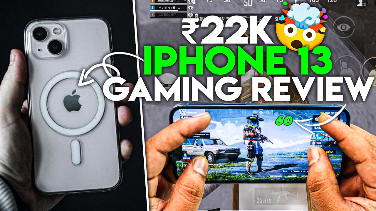 ₹22,000 iPhone 13 Gaming Review 2026 😱 Used iPhone Still a BGMI Beast ...