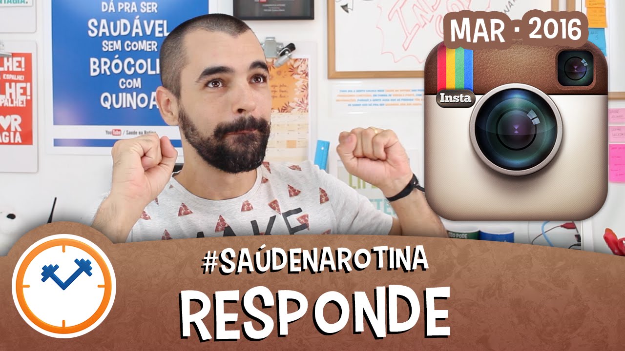 SAÚDE NA ROTINA RESPONDE: INSTAGRAM (mar/2016) - YouTube