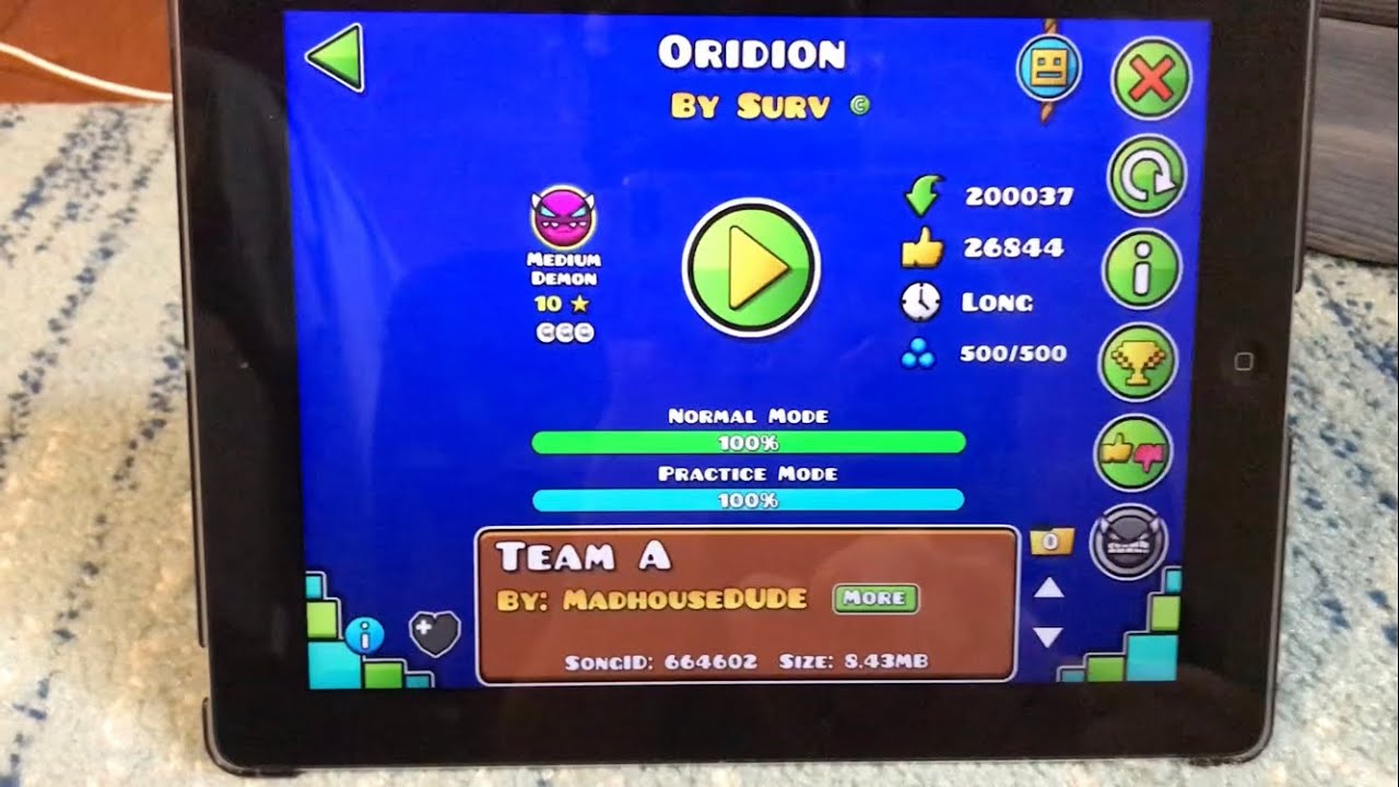 GD gameplay - “Oridion” by Surv & ViPriN 100% - YouTube