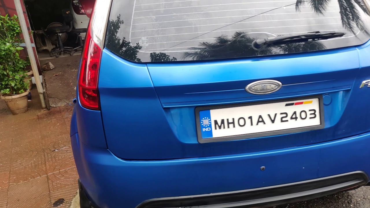 Modified Ford Figo ( PAINT MODIFICATIONS) _ THE CAR CARE STUDIO - YouTube