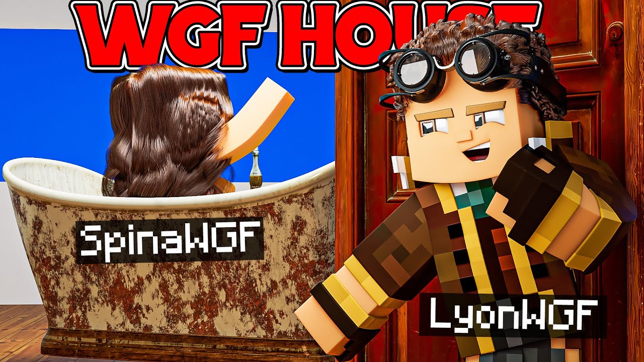SPIO ANNA SOTTO LA DOCCIA NELLA WGF HOUSE SU MINECRAFT!! Ep. 2 - YouTube