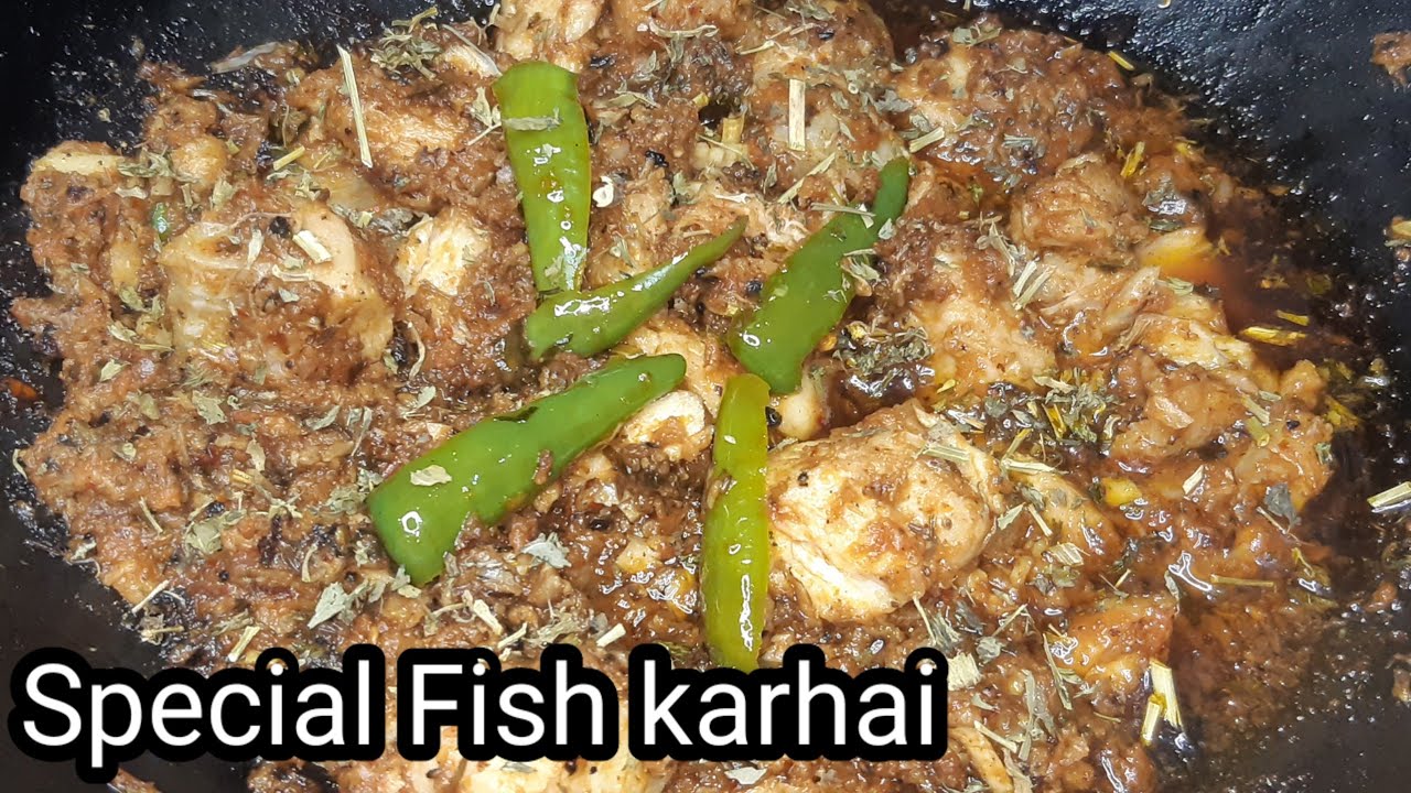 Special Fish Karahi recipe | Fish karahi at home | Fish karhai banane ...