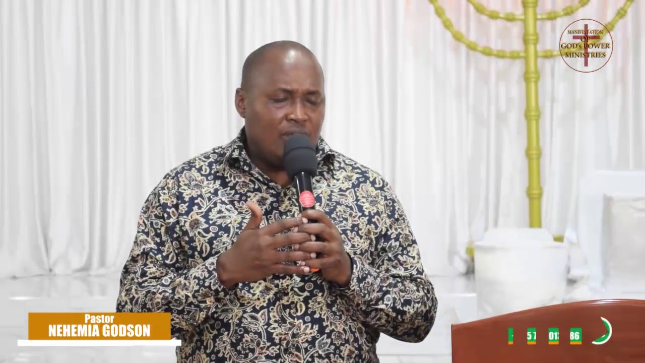 Manifestation of God's power ministry July 19a with Pastor Nehemia ...