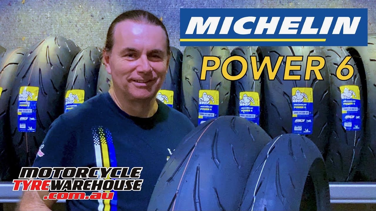 MICHELIN POWER 6 - MOTORCYCLE TYRE WAREHOUSE - YouTube
