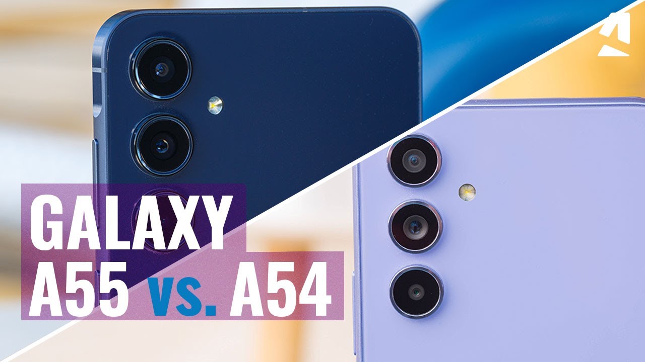 Samsung Galaxy A55 vs Galaxy A54: More differences than expected - YouTube