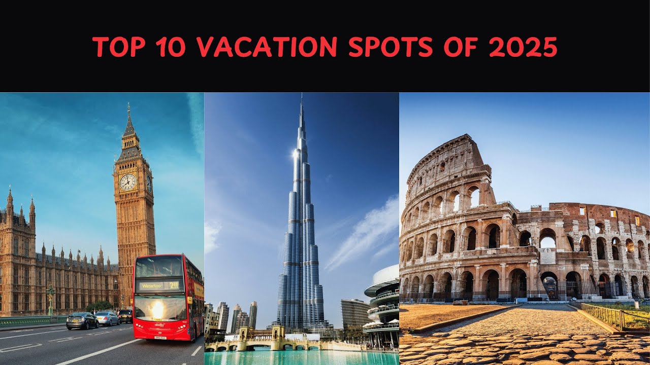 Top 10 Most Traveled Vacation Destinations! FIND YOUR NEXT VACATION ...