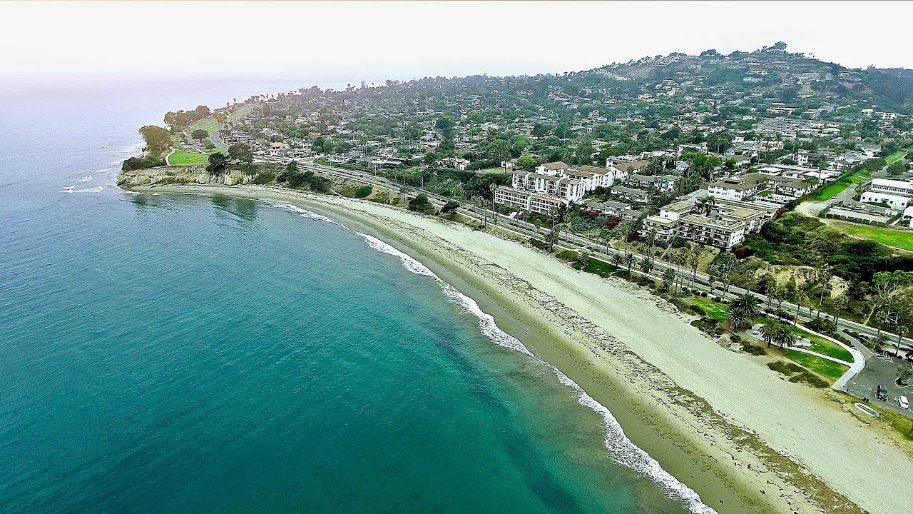 Santa Barbara Waterfront Aerial - YouTube
