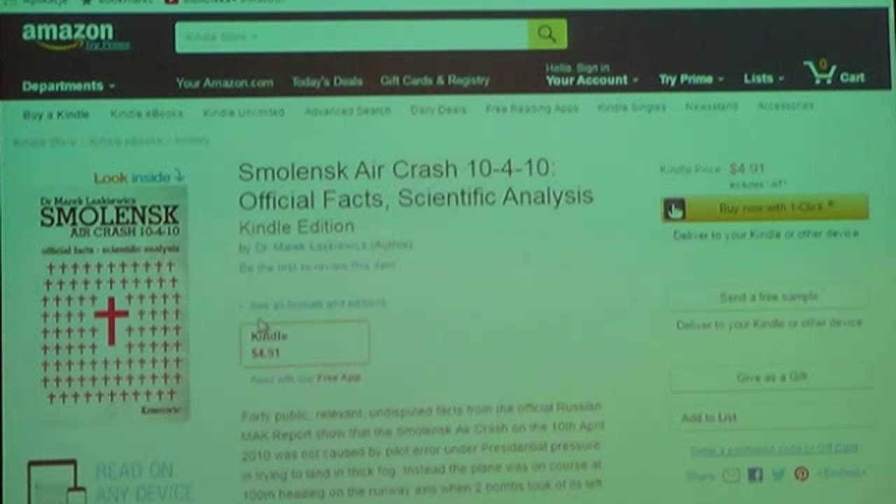 Są cztery hipotezy dr Marek Laskiewicz, „Smolensk Air Crash 10.4.10 ...