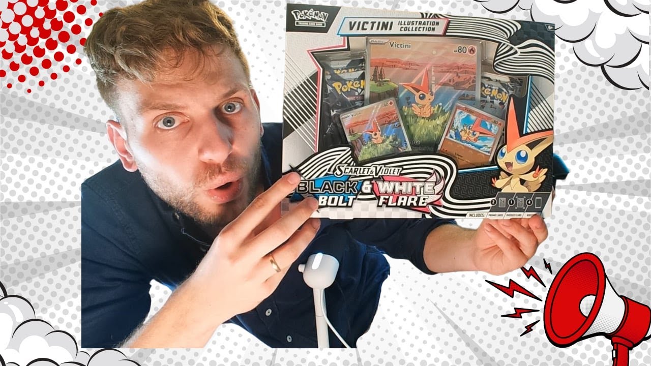 The Pokémon Victini Illustration Box is Pure ART! - YouTube