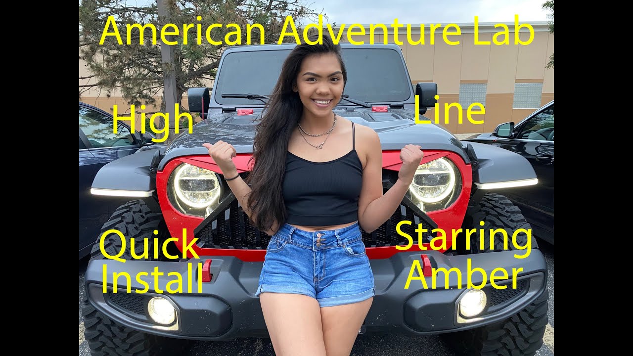 Jeep JL American Adventure Lab High Line turn signals quick install ...