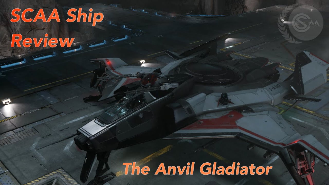 SCAA Ship Review The Anvil Gladiator - YouTube
