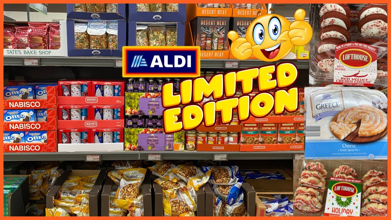 🧁ALDI LIMITED EDITION FOOD ITEMS ️ALDI SHOPPING HAUL2022 | ALDI SHOP ...