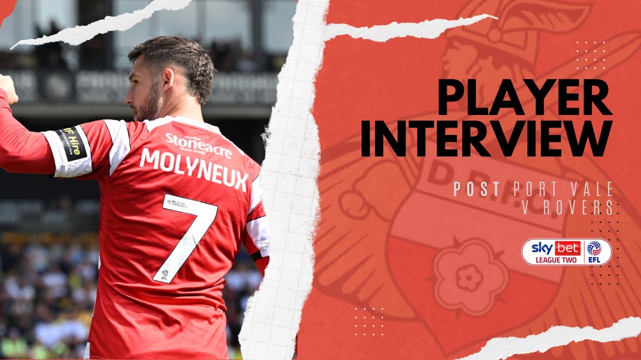 Luke Molyneux happy to add to his goal contributions tally - YouTube