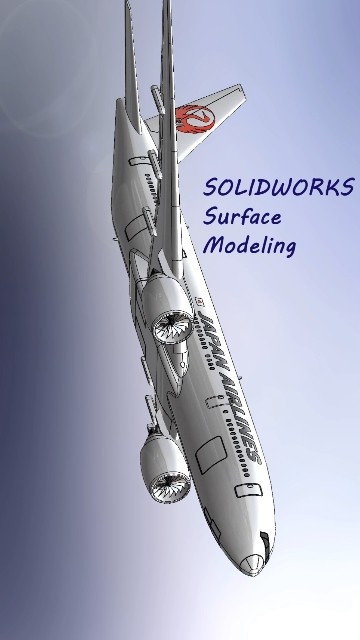 How to design a airplane in #solidworks Complete tutorials - YouTube