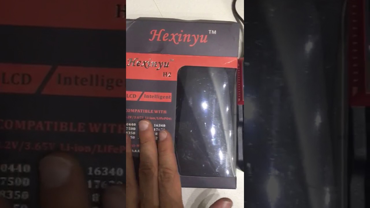 HXY - H2 Smart Battery Charger - Buy on Gearbest.com - YouTube