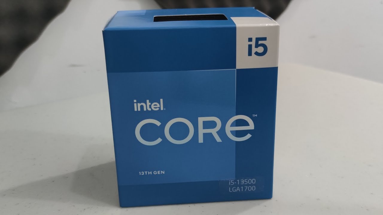 intel i5 13500 - Unboxing - YouTube