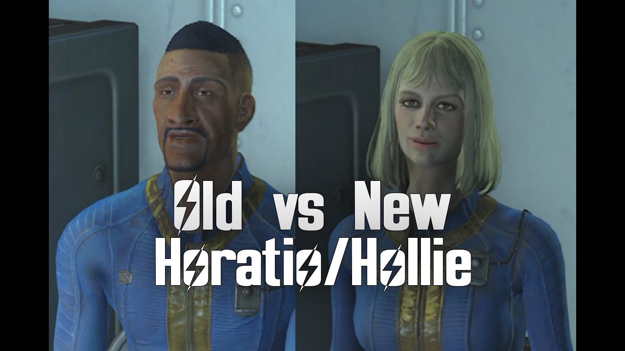 Old vs New Horatio (Holly) - YouTube