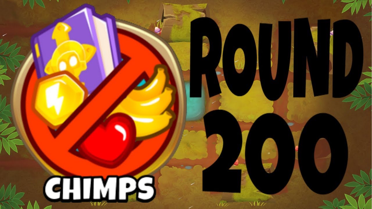 Bloons Tower Defense 6 - Round 200 on CHIMPS Mode! - YouTube