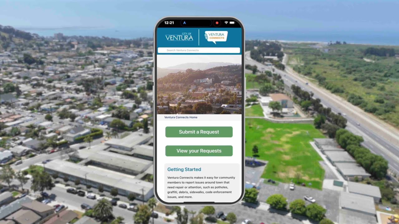 City of Ventura launches Ventura Connects app - YouTube