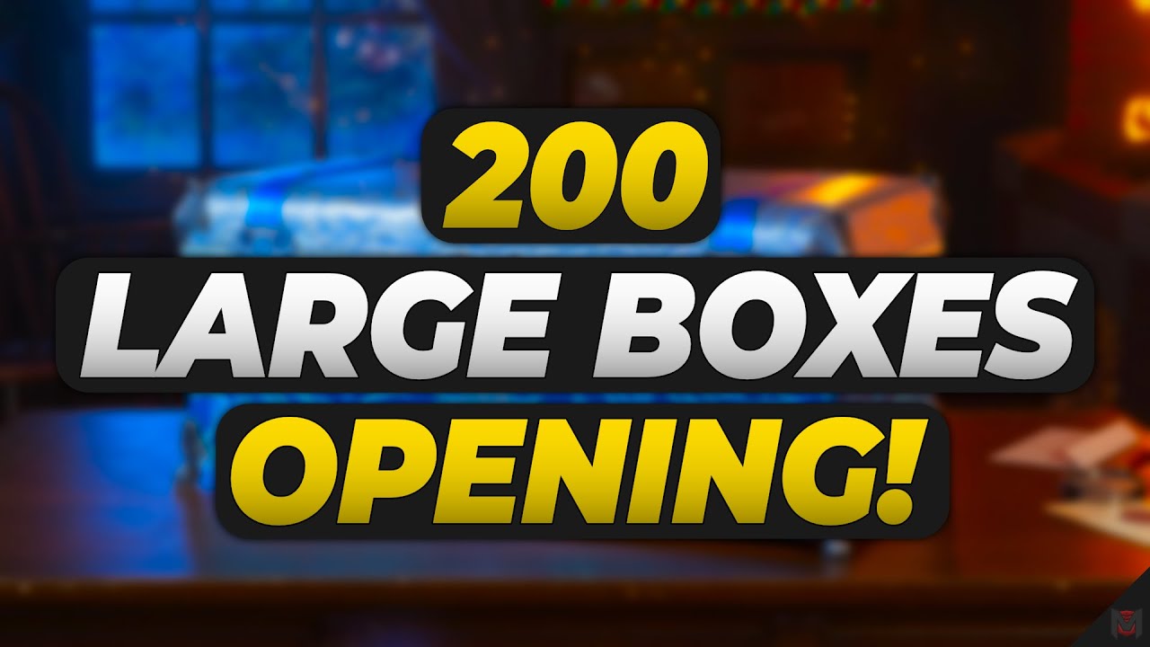 Opening 200 Large Boxes - Holiday Ops 2023 - YouTube