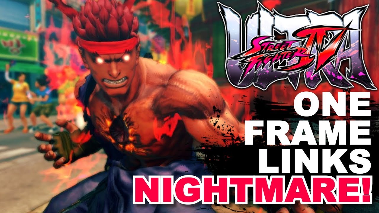 USF4 * One Frame Links Nightmare! / Evil Ryu Ranked Matches - YouTube