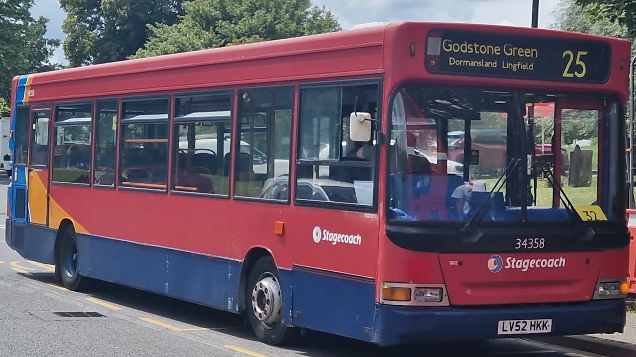 Stagecoach London 34358 LV52HKK Bus Route 25 | Plaxton Pointer 2 ...