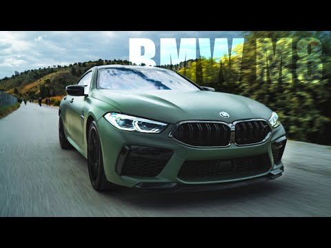 BMW M8 COMPETITION MILITARY GREEN KAPLAMA