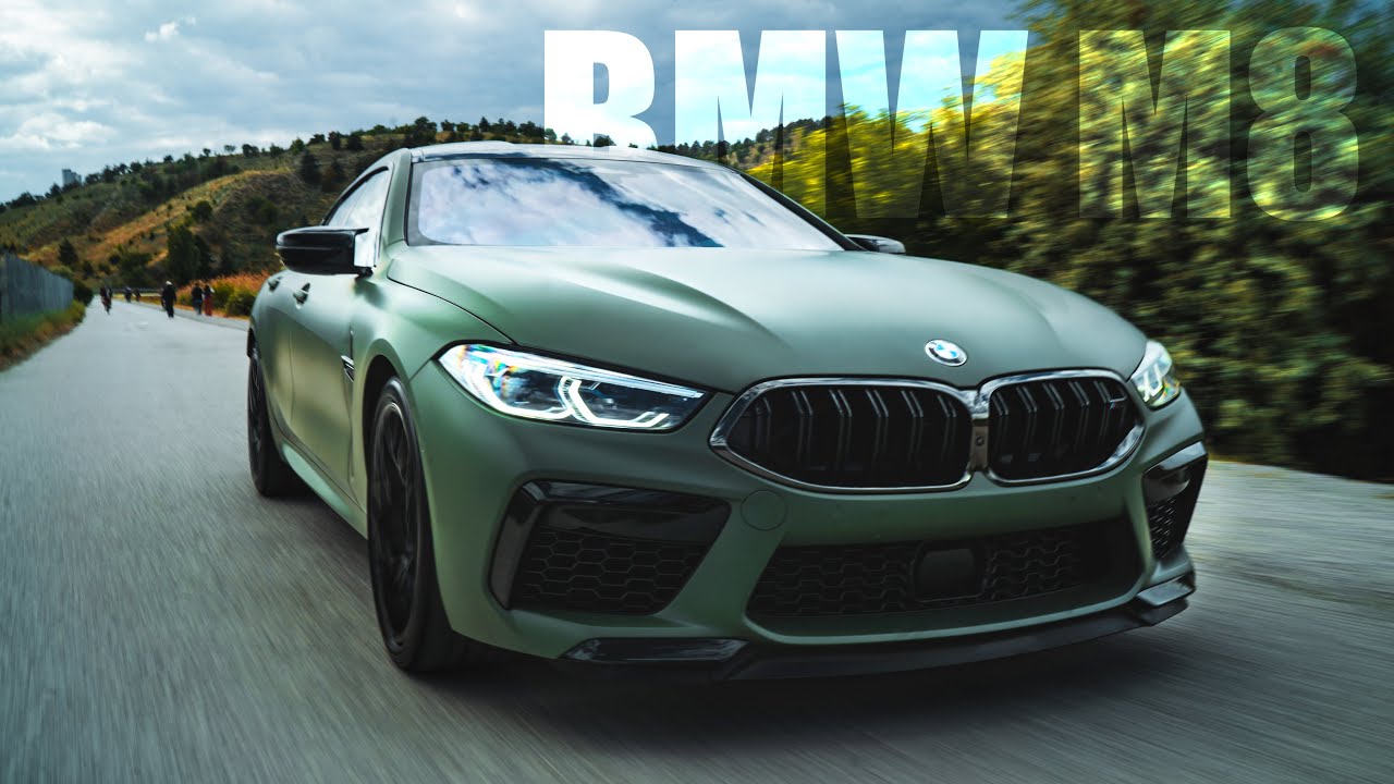 BMW M8 COMPETITION MILITARY GREEN KAPLAMA - YouTube