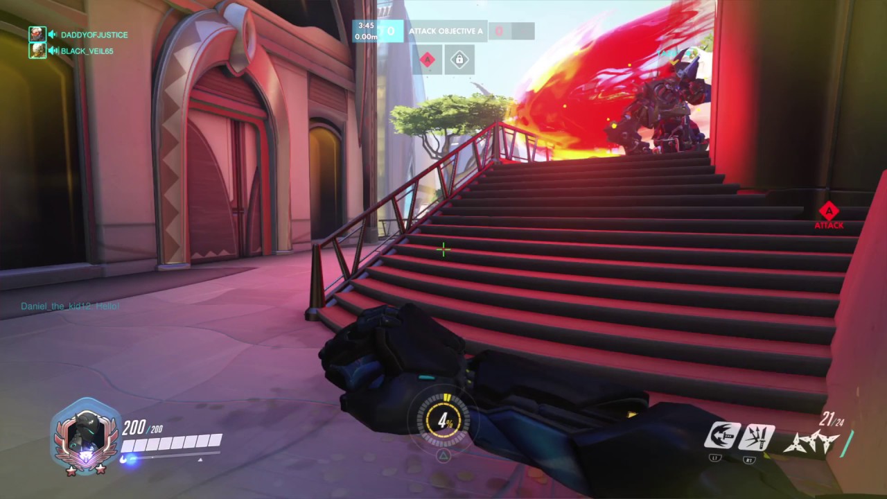 Overwatch : Genji Quintuple Reflect!! Team Kill!! - YouTube