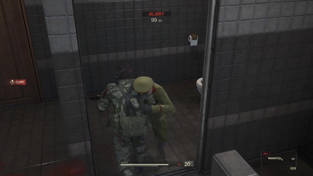 METAL GEAR SOLID Δ: SNAKE EATER Raikov Fights Like Raiden - YouTube