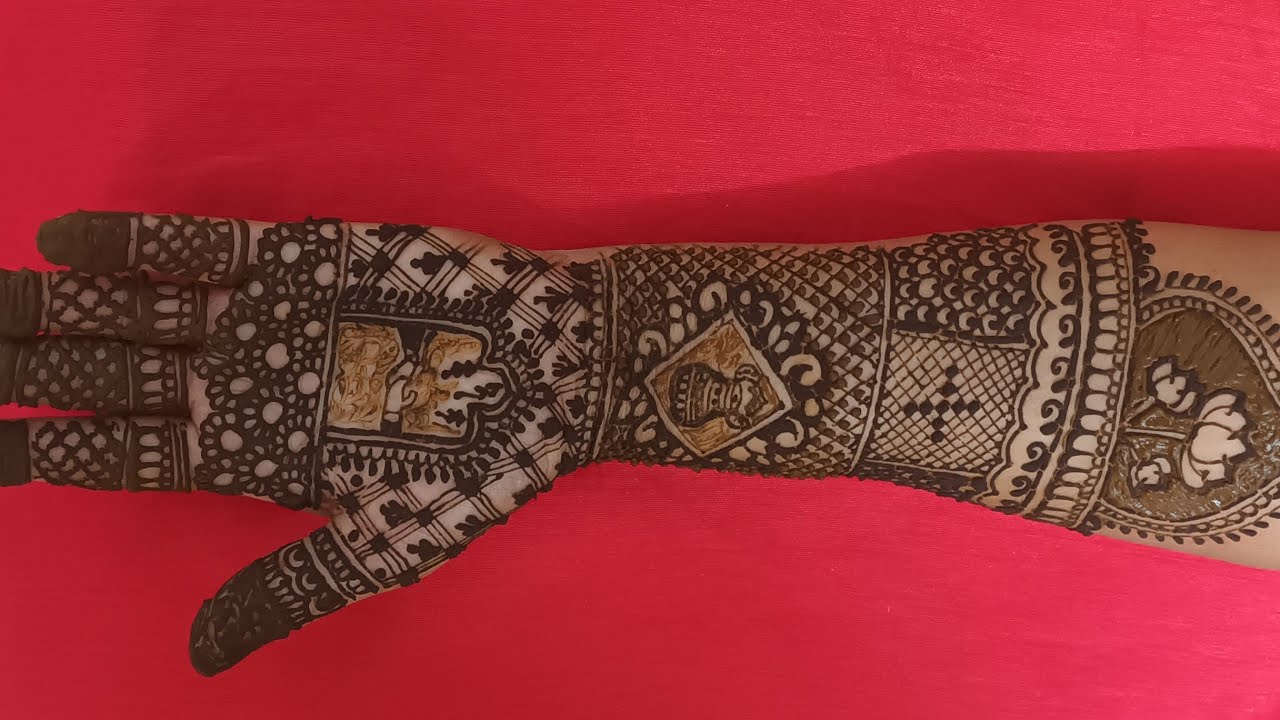 Beautiful Bridal mehandi design.. ️ - YouTube