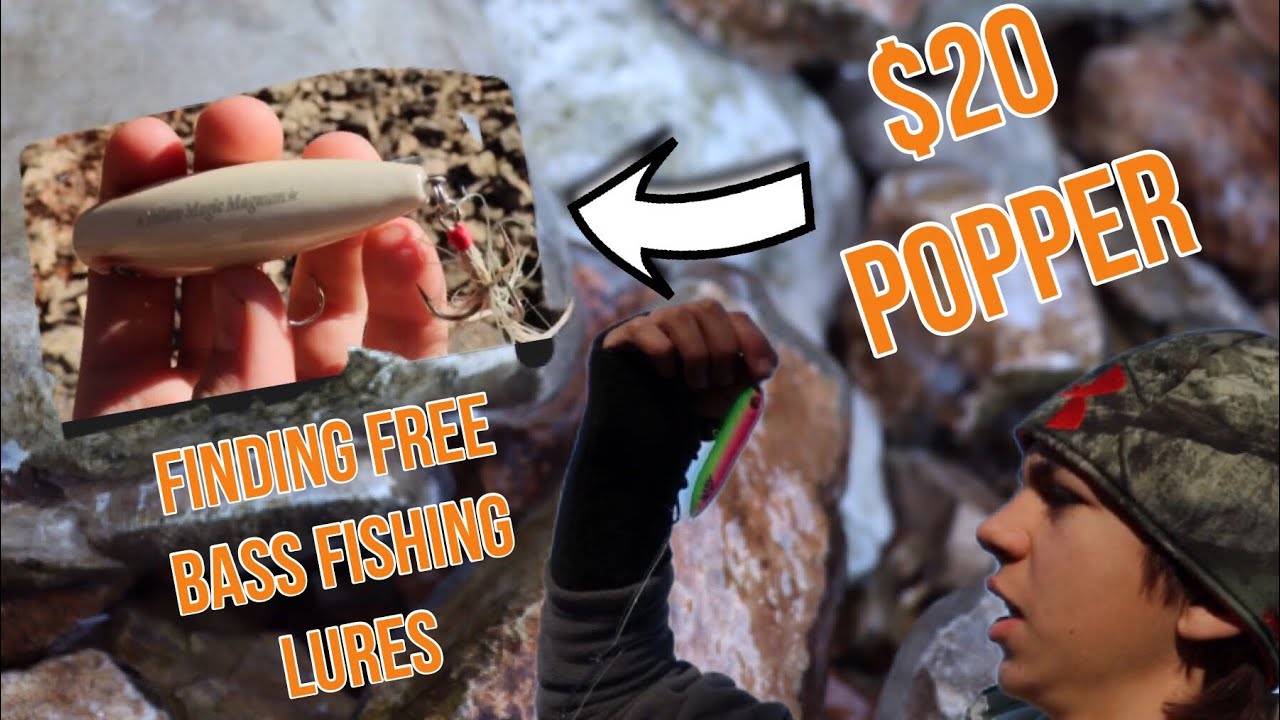 Finding FREE Bass Fishing Lures — Lure Hunting pt.1 - YouTube