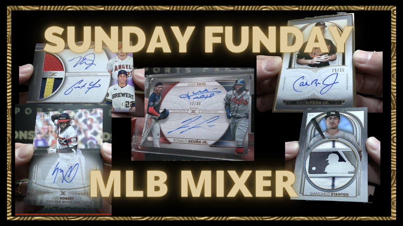 Sunday Funday MLB Opening Day 40 Box Definitive Baseball Mixer - YouTube