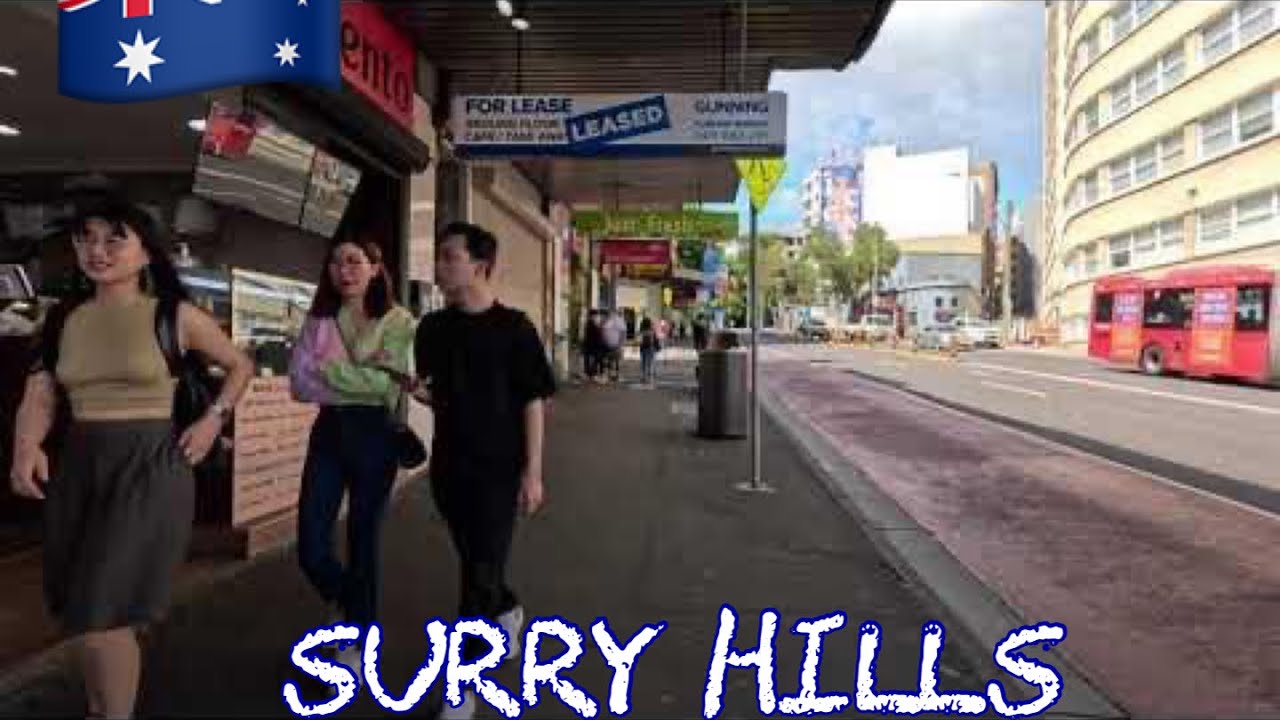 Sydney Australia [4K Walk ] How to get to Elizabeth Street in Sydney by ...