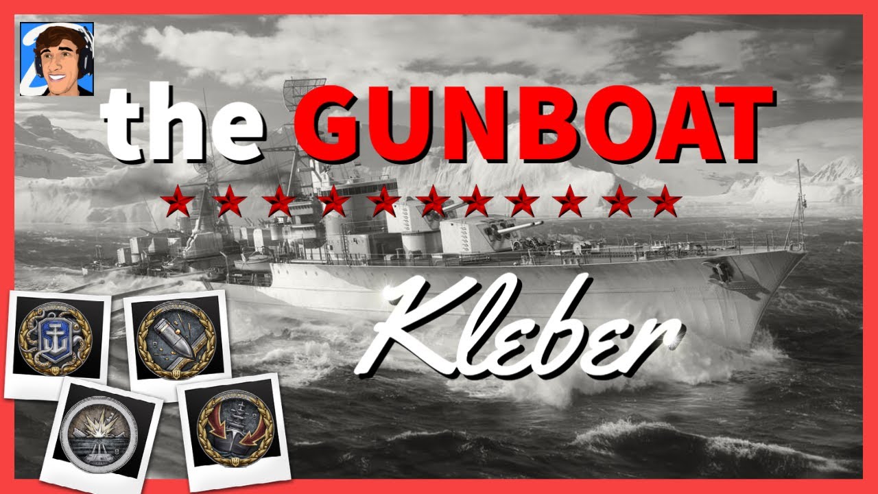 Kleber, the MOST Fun Destroyer in World of Warships Legends 4K - YouTube