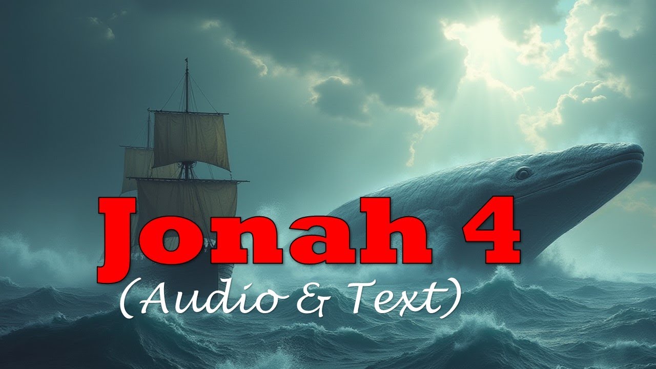 Jonah 4 KJV AUDIO BIBLE WITH TEXT & IMAGES - YouTube