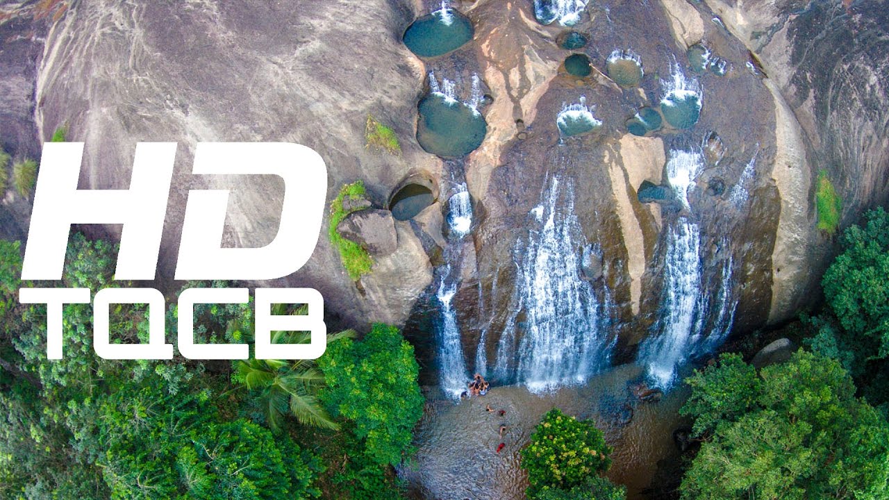 Unseen Epic Waterfall Shot with DRONE ( Close Range Aerial ...