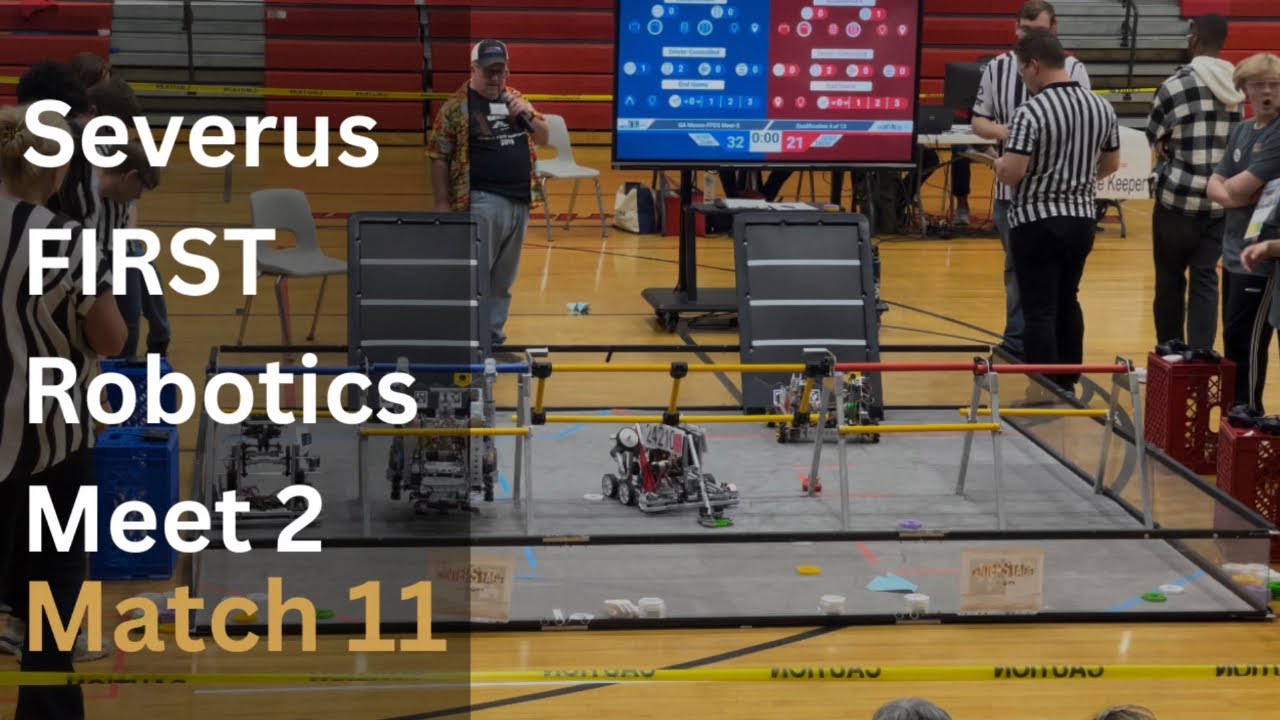 SERVERUS | FIRST Robotics Meet 2 | Match 11 - YouTube
