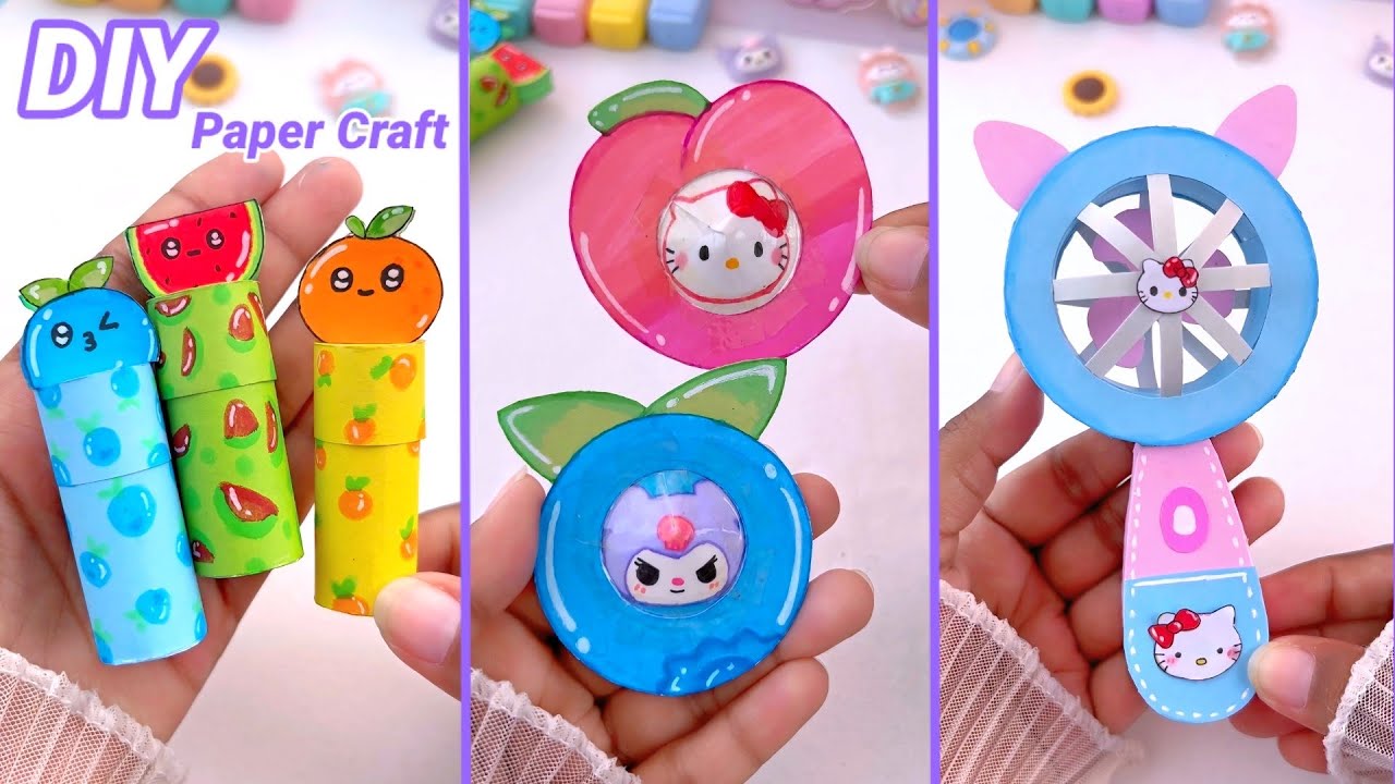Easy Craft Ideas / DIY Miniature Crafts Idea / school hacks / mini ...