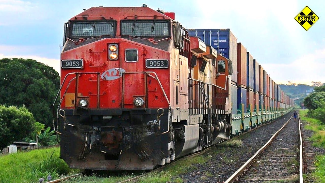 TRENS No Trilho! Vídeos de Trens no Brasil - YouTube