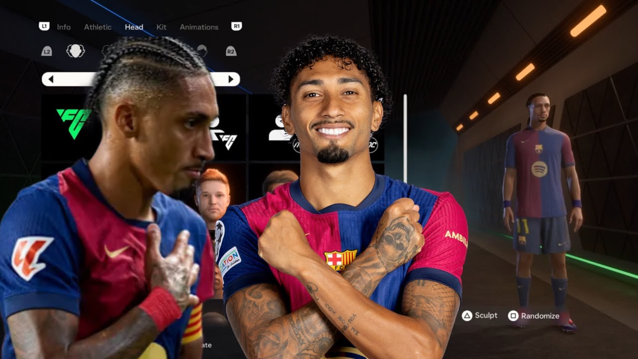 FC 25 | How To Create Raphinha 🇧🇷 - YouTube