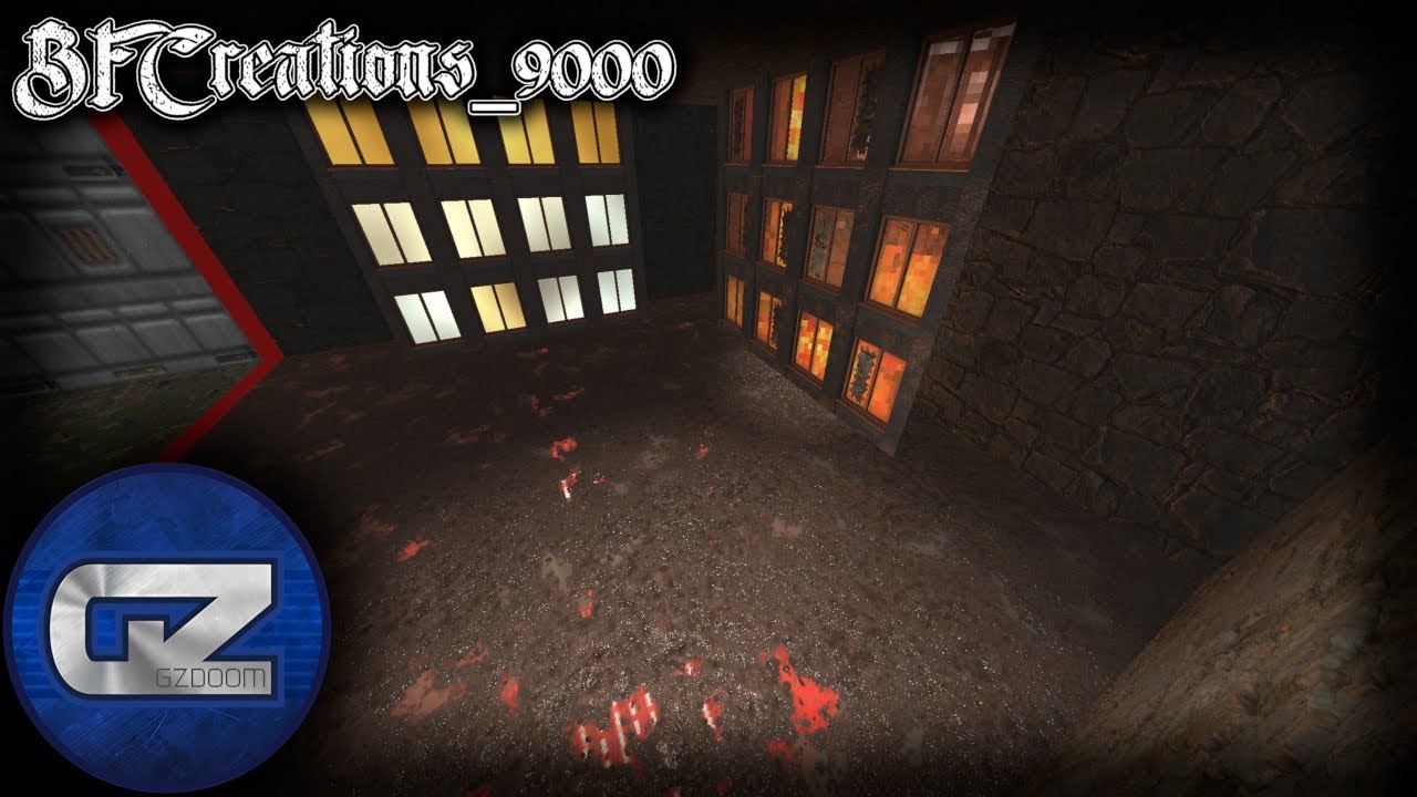 Static Reflection Shader Testing In GZDoom - YouTube