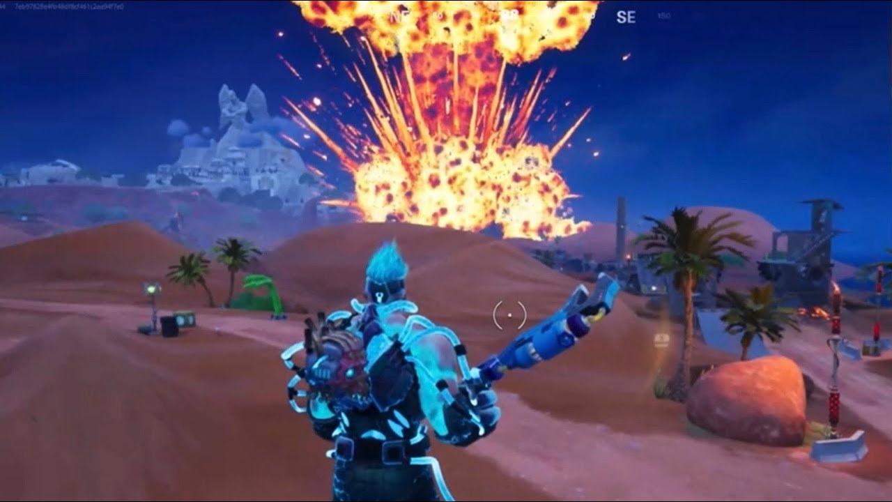 Fortnite Nitro Pipeline Explosion Event My Perspective Live! - YouTube