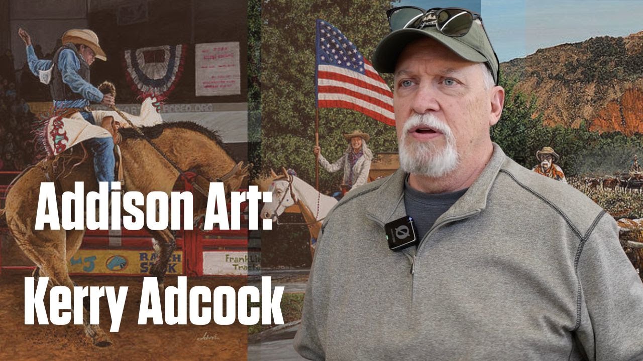 The Man Behind the Art: Kerry Adcock - YouTube