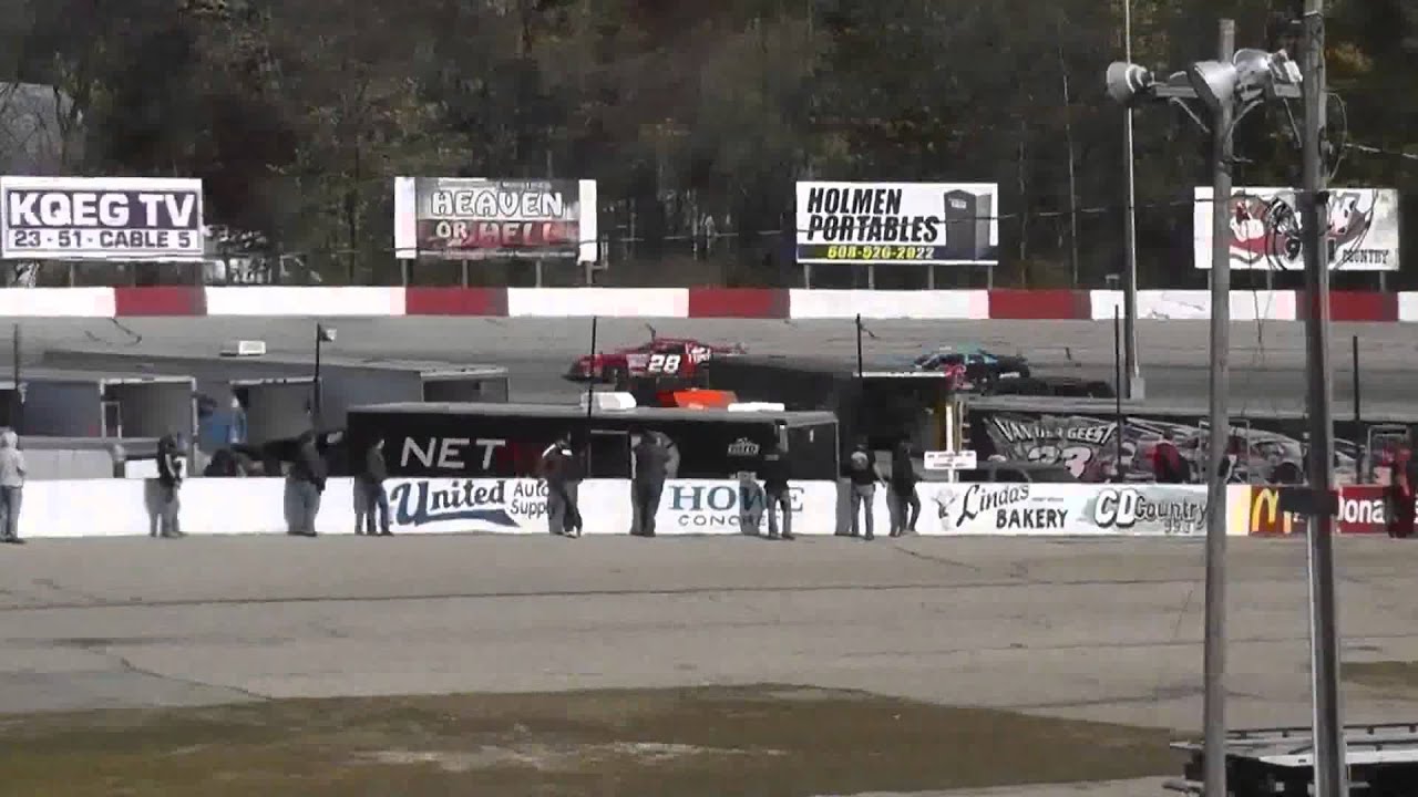 Racing spotter audio #1 -- Troy Shear spots for Kyle Shear at LaCrosse ...