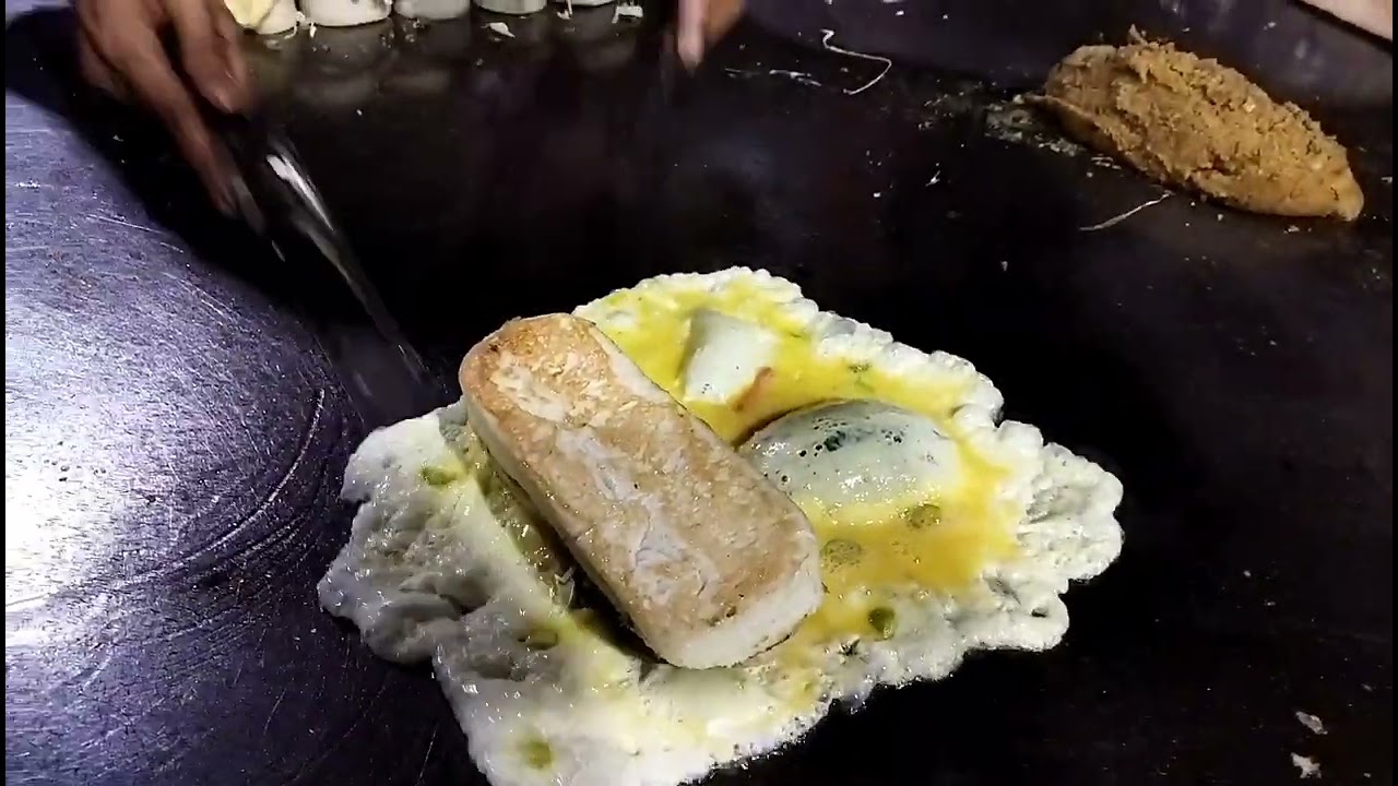 Anda shami burger|| Anda shami tiki burger|| egg roll burger|| double ...