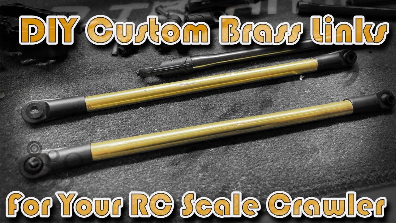 DIY Custom Brass Links For Your RC Scale Crawler - YouTube