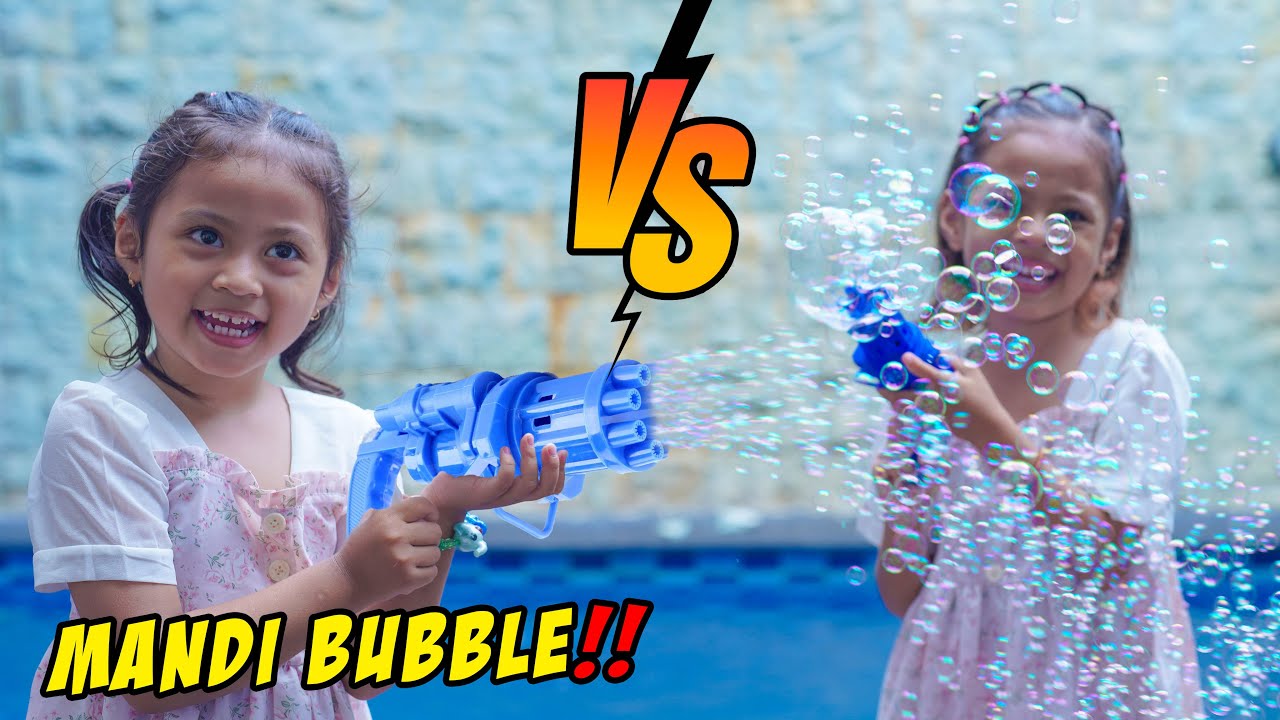 DRAMA ALUNA DAN AMANDA PENGEN BUBBLE GUN‼️ NGEPRANK PAPI‼️😱 - YouTube