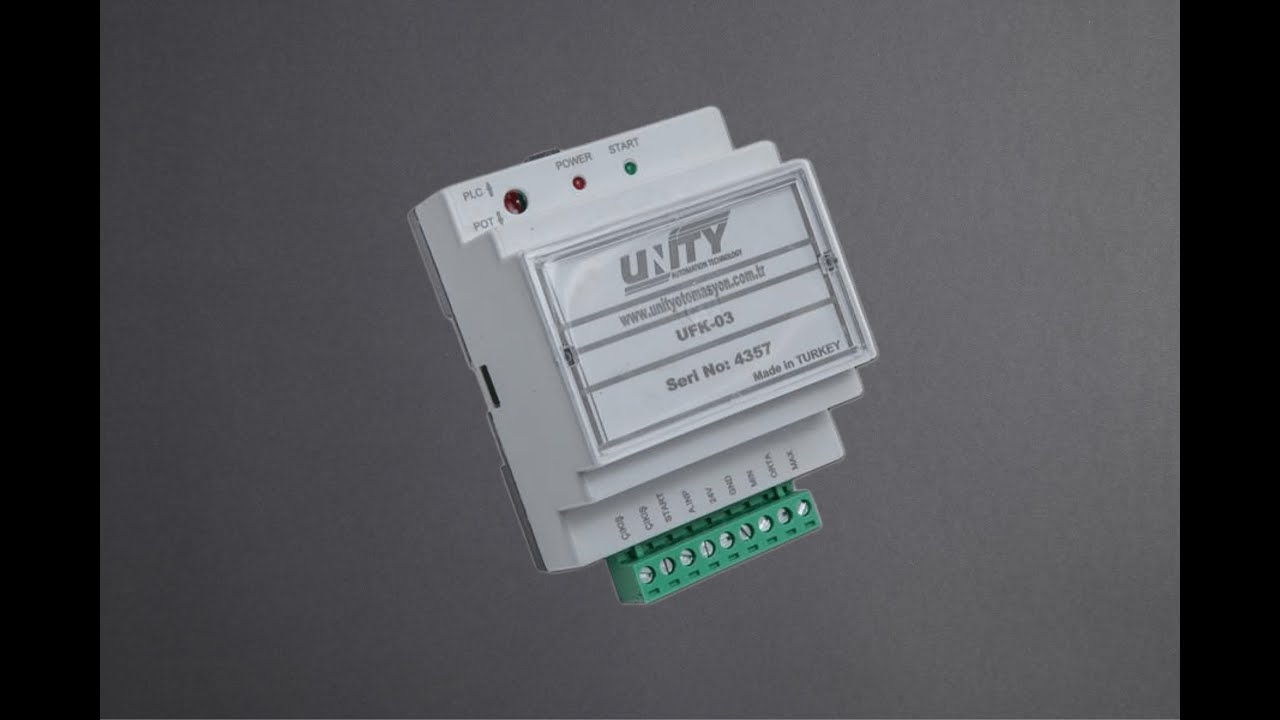 Unity manual Brake Control Card UFK04 (Unity manuel Fren Kontrol Kartı UFK04) - YouTube